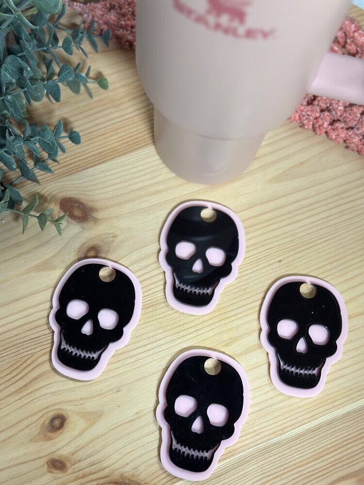 SKULL Stanley Name Plate 40oz 2.0 - Etsy