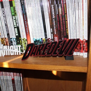 Daredevil 3D Printed Comic Logo Art - Etsy