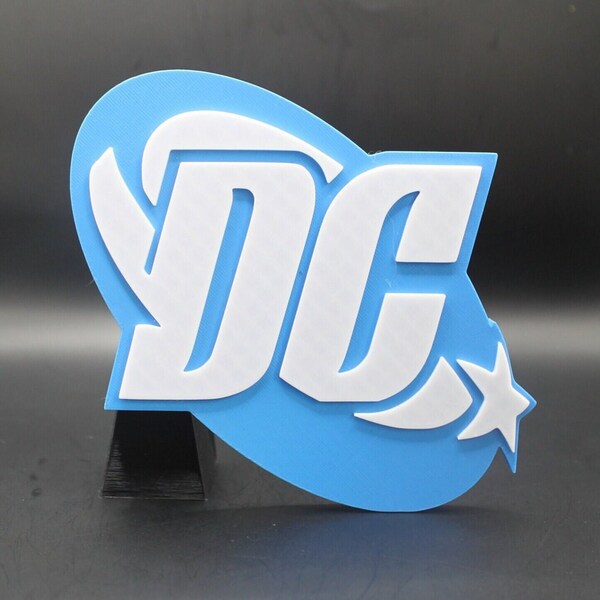 Dc 3d Printed Logo - Etsy