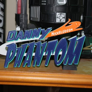 Danny Phantom 3D Printed Logo Art - Etsy
