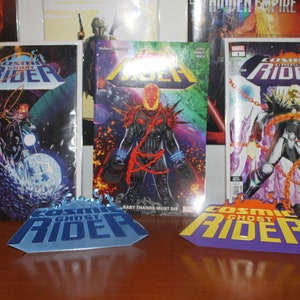 Cosmic Ghost Rider 3D Printed Comic Logo Art - Etsy