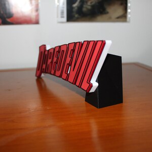 Daredevil 3D Printed Comic Logo Art - Etsy