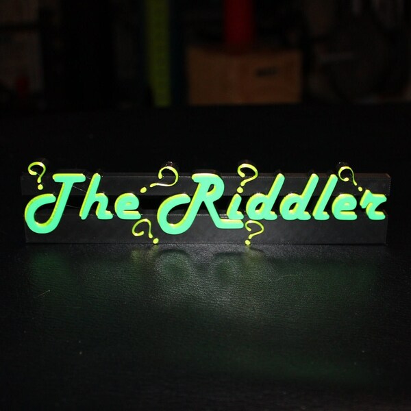 Riddler Logo - Etsy