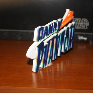 Danny Phantom 3D Printed Logo Art - Etsy