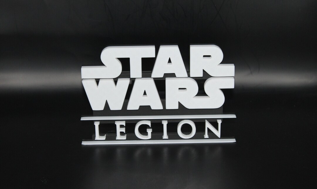 Art du logo Star Wars Legion imprimé en 3D - Etsy France