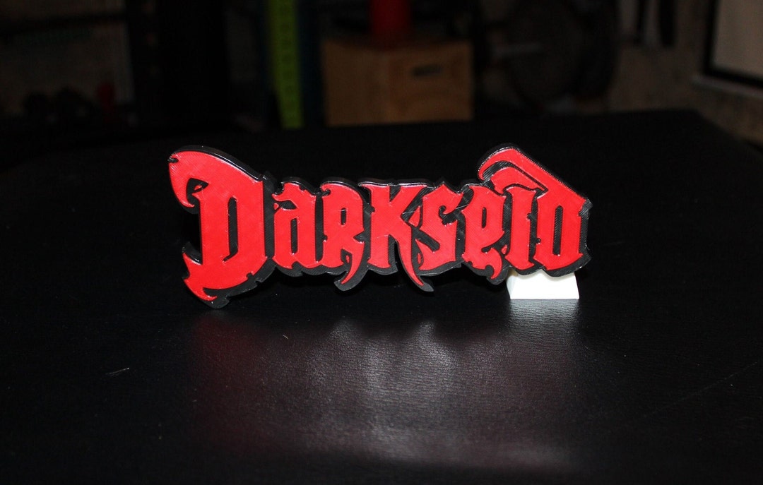 Darkseid 3D Printed Comic Logo Art - Etsy