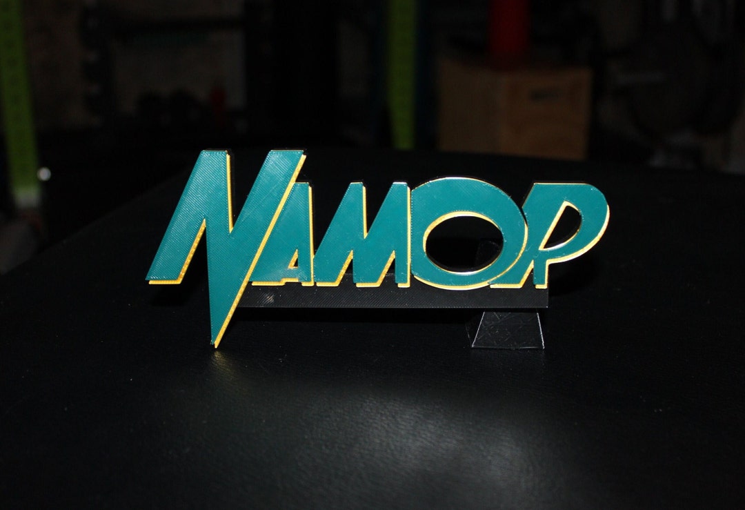 Namor 3D Printed Comic Logo Art - Etsy