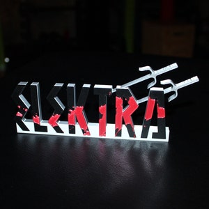 Elektra 3D Printed Comic Logo Art - Etsy
