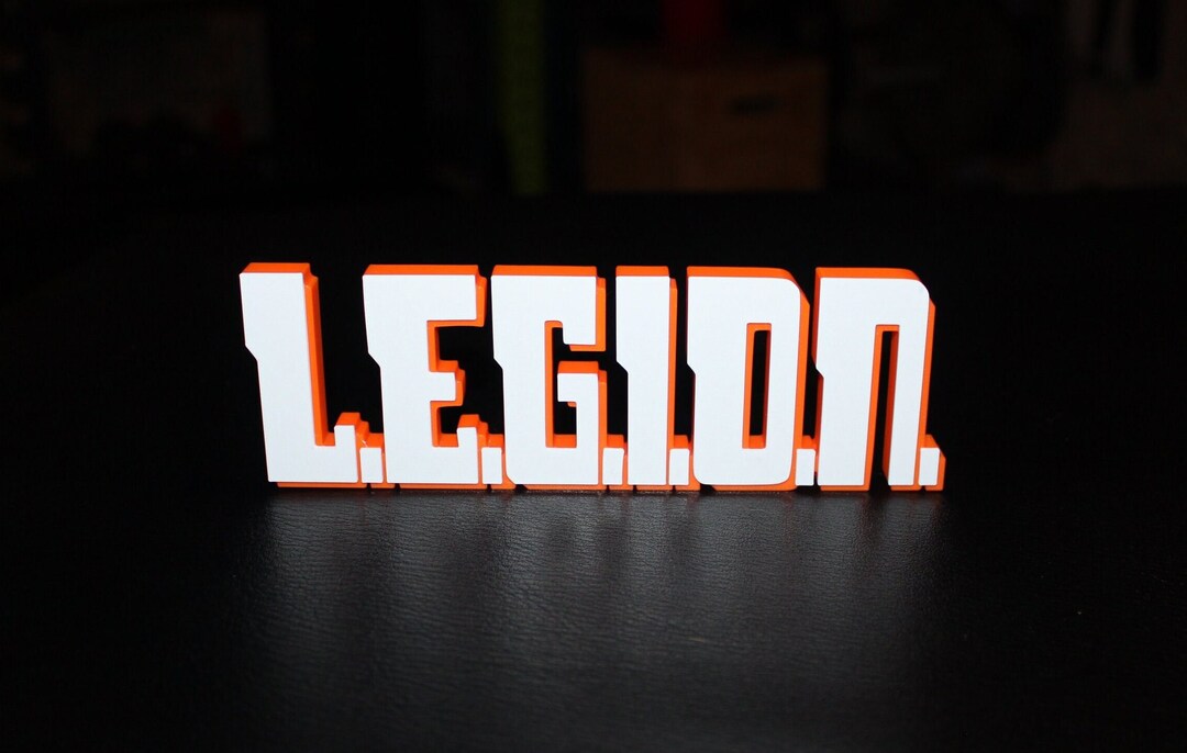 Buy L.E.G.I.O.N. 3D Printed Comic Logo Art Online in India - Etsy