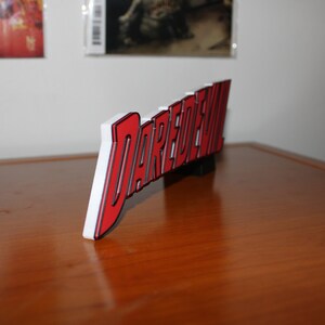 Daredevil 3D Printed Comic Logo Art - Etsy