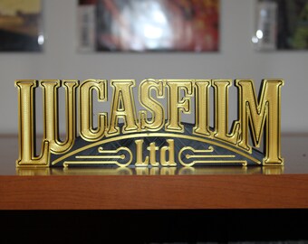 LEF Logo 20th Century Fox Style Logo 3d Printed PLA Plastic - Etsy