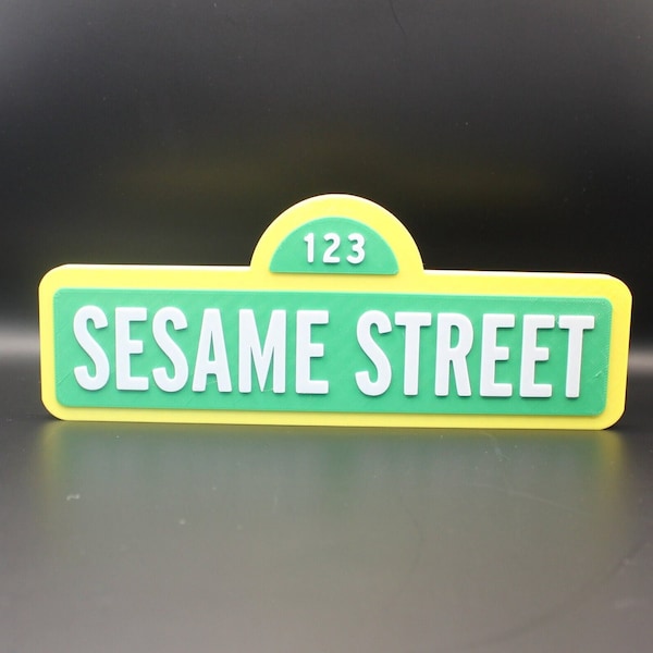 Sesame Street Sign - Etsy