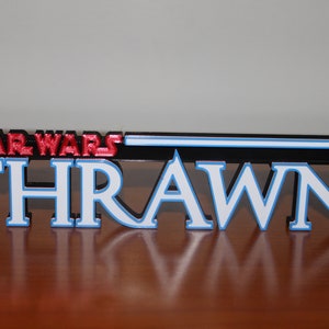 Thrawn 3D Printed Logo Art - Etsy