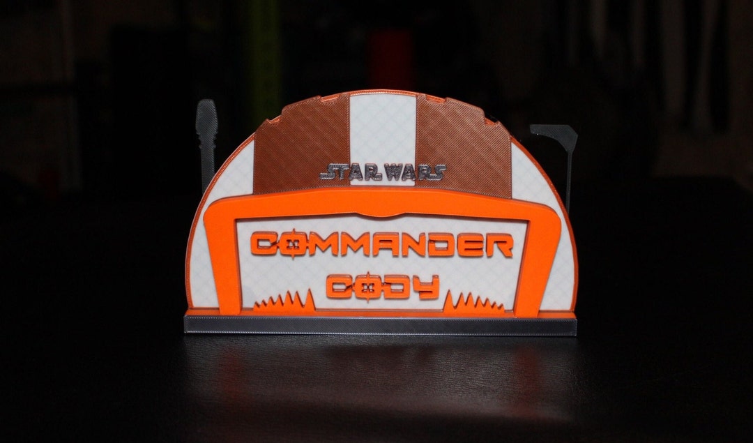 Commander Cody 3D Printed Logo Art - Etsy