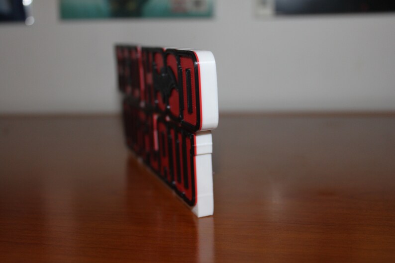 Red Hood Outlaw 3D Printed Comic Logo Art - Etsy