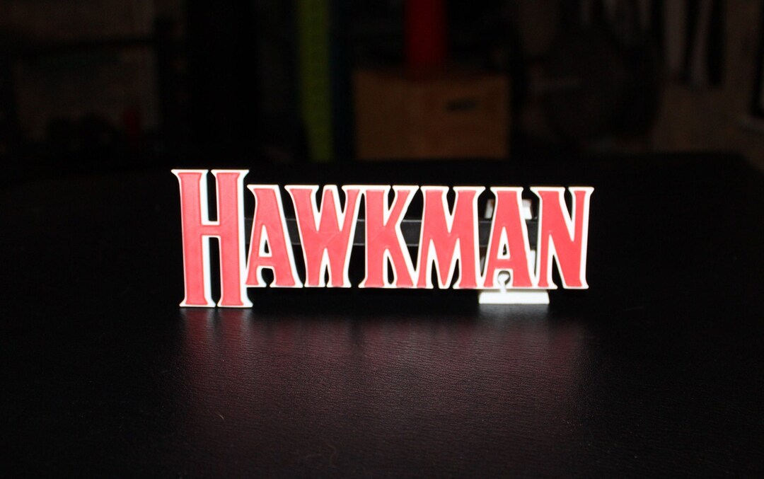 Buy Hawkman 3D Printed Comic Logo Art Online in India - Etsy