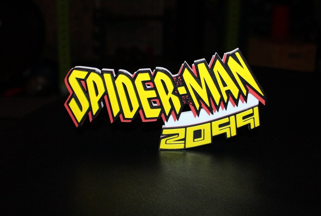 Spider-man 2099 3D Printed Comic Logo Art - Etsy UK