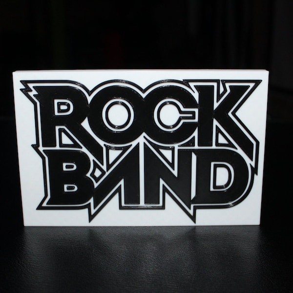 3d Printed Band Logo - Etsy