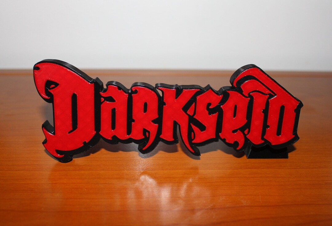 Darkseid 3D Printed Comic Logo Art - Etsy