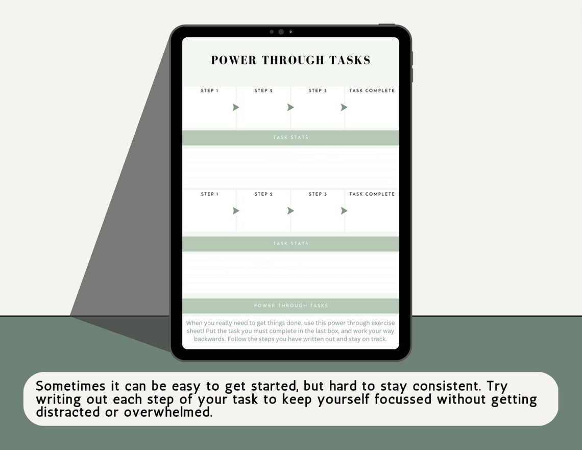 ADHD Goals Printable Planner Created by a Psychology Student With ADHD ...