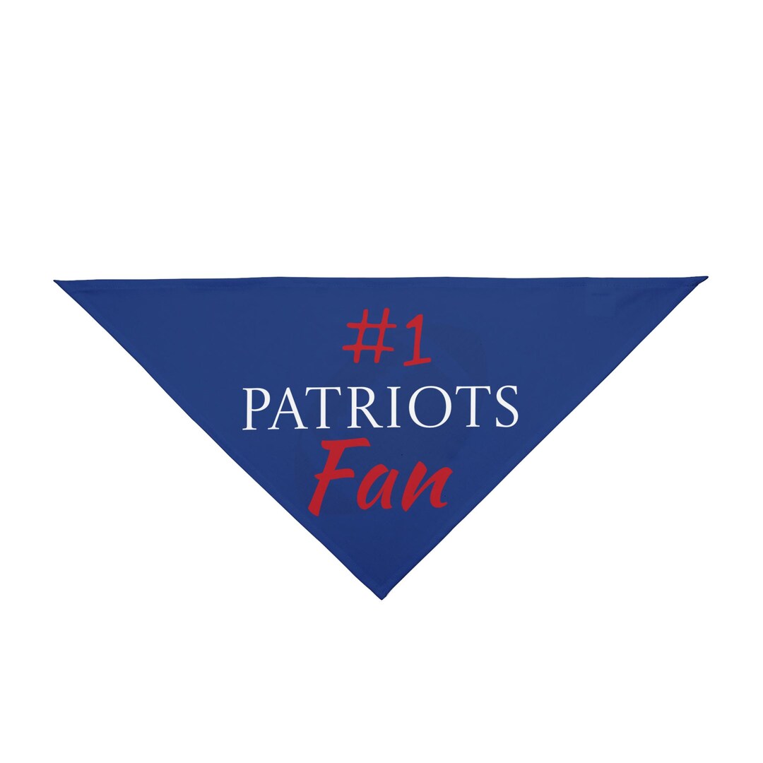 Number One Fan New England Patriots Fan Gift, Dog Accessories, NFL Pet ...
