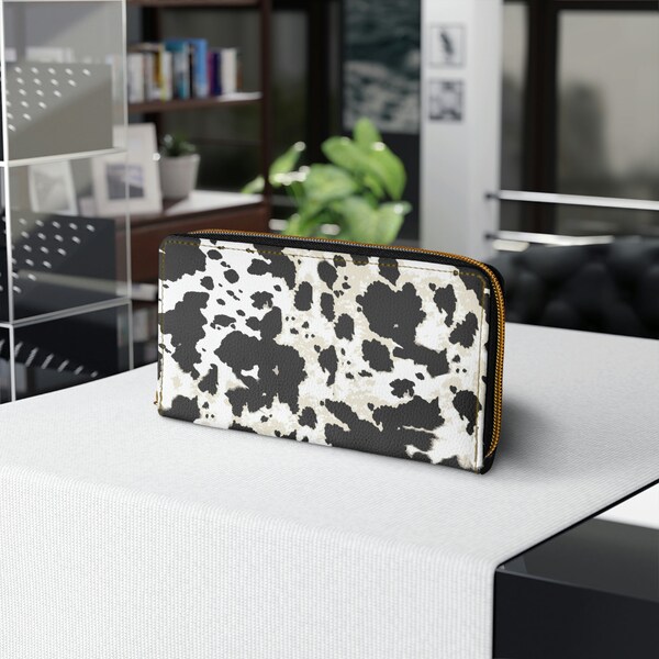 Cow Leather Wallet - Etsy