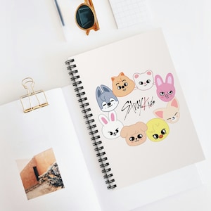 Stray Kids SKZOO Notebook Stray Kids Bangchan Felix Seungmin Han ...