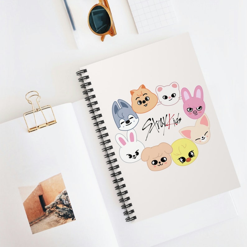 Stray Kids SKZOO Notebook Stray Kids Bangchan Felix Seungmin - Etsy