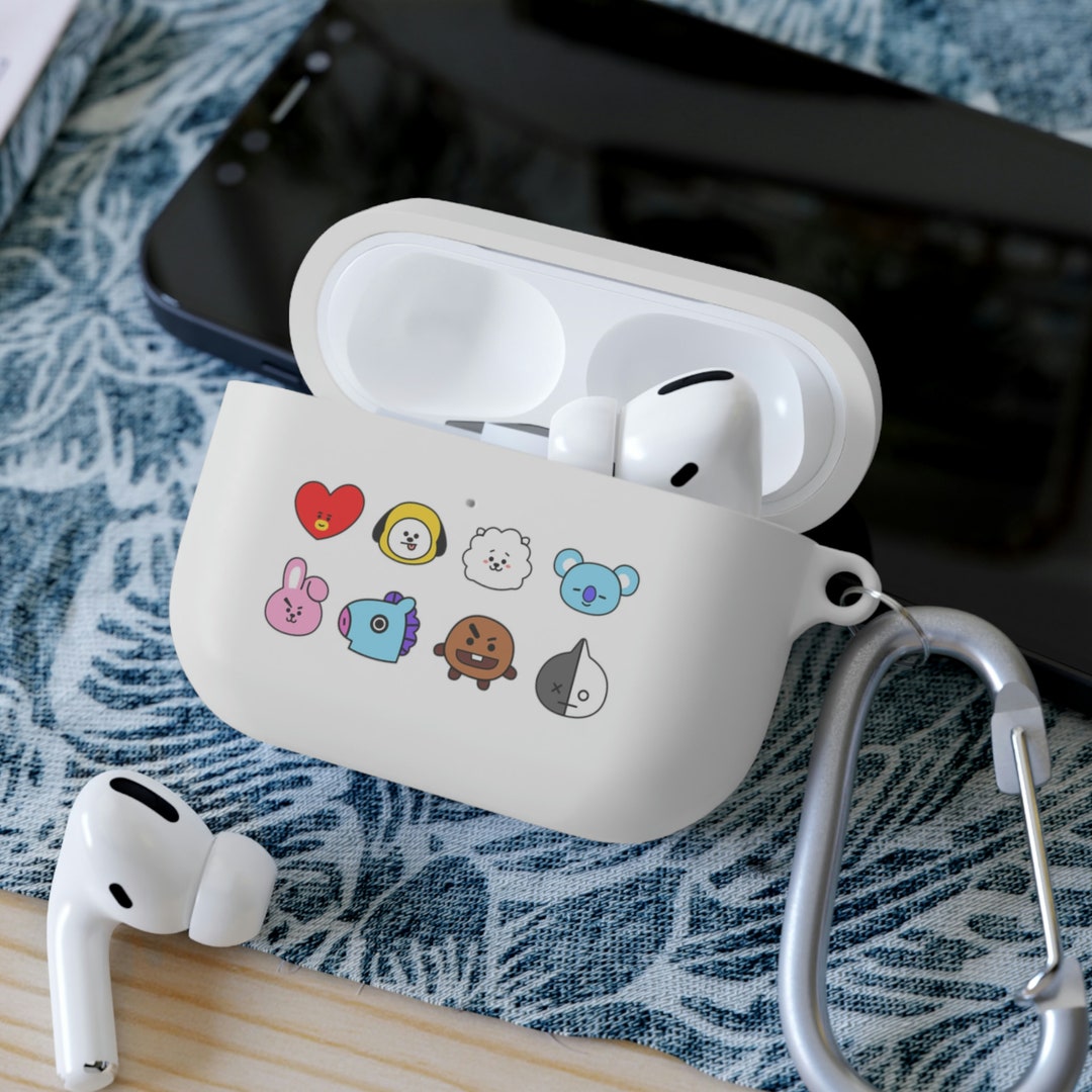 BTS BT21 AirPod Case Cover Kpop AirPod Pro Case ARMY Koya Rj Shooky ...