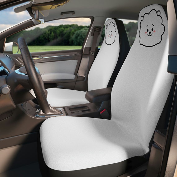 BTS BT21 Seat Cover Car Accessories RJ Jin Kim Seokjin Army Etsy