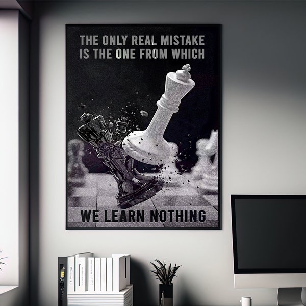 Chess Motivation Posters - Etsy