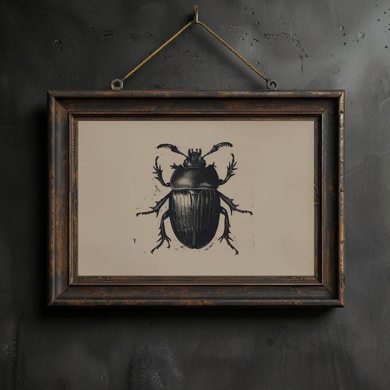 Beetle Art - Etsy