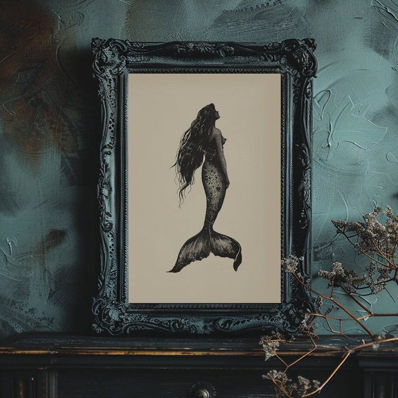 Pin up Mermaid - Etsy