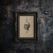 Shrunken Head Print Shrunken Head Tsantsa Wall Art Printable Shrunken ...
