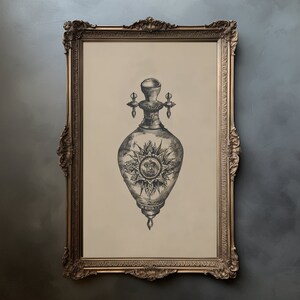 Mystical Amulet Wall Art Printable Protection Amulet Print Spiritual ...