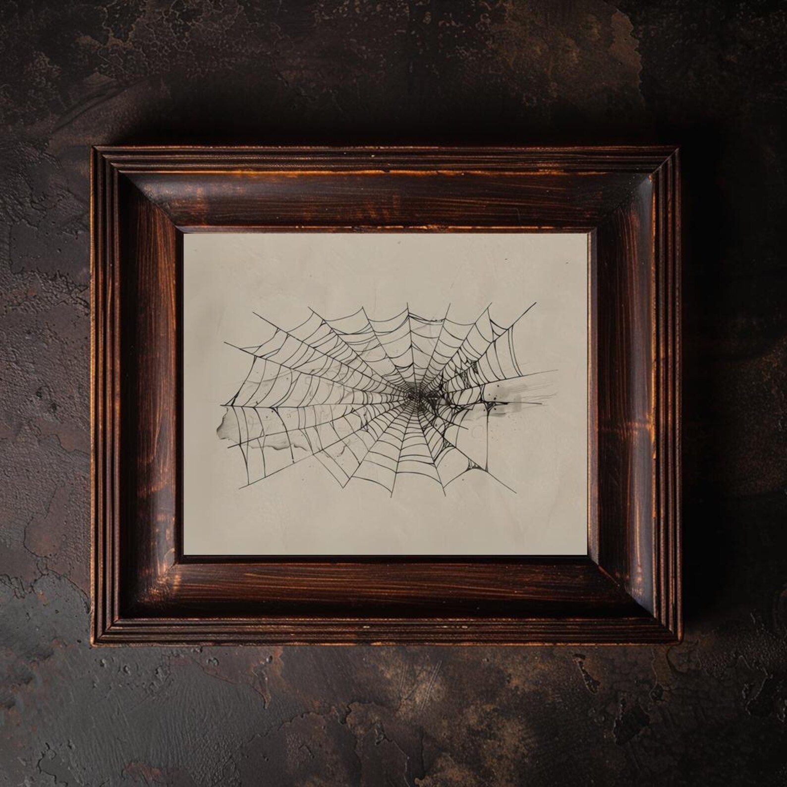 Spider Web Wall Art Vintage Spider Web Printable Spider Web Wall Print ...