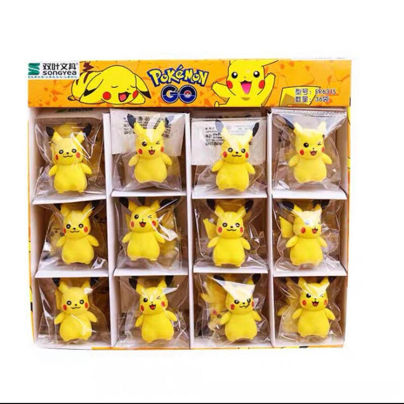 Pikachu Eraser Cute Eraser, Pikachu, Pokémon, Pencil Eraser, Small ...