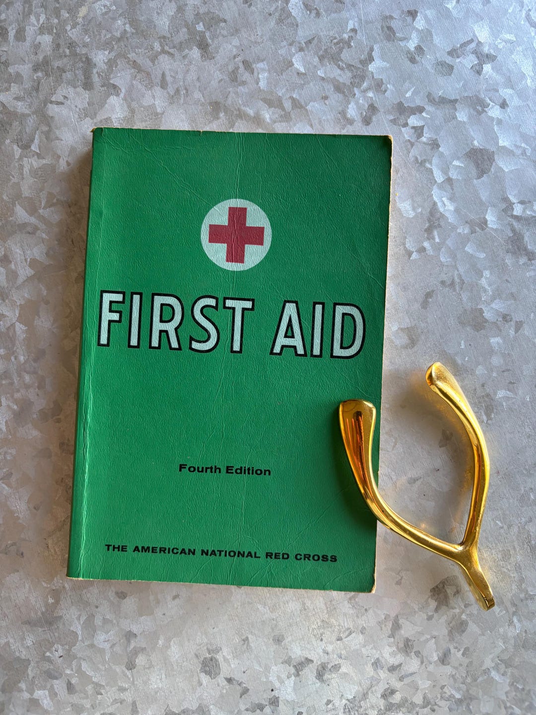 Vintage 1957 First Aid — American National Red Cross Manual — Mid ...