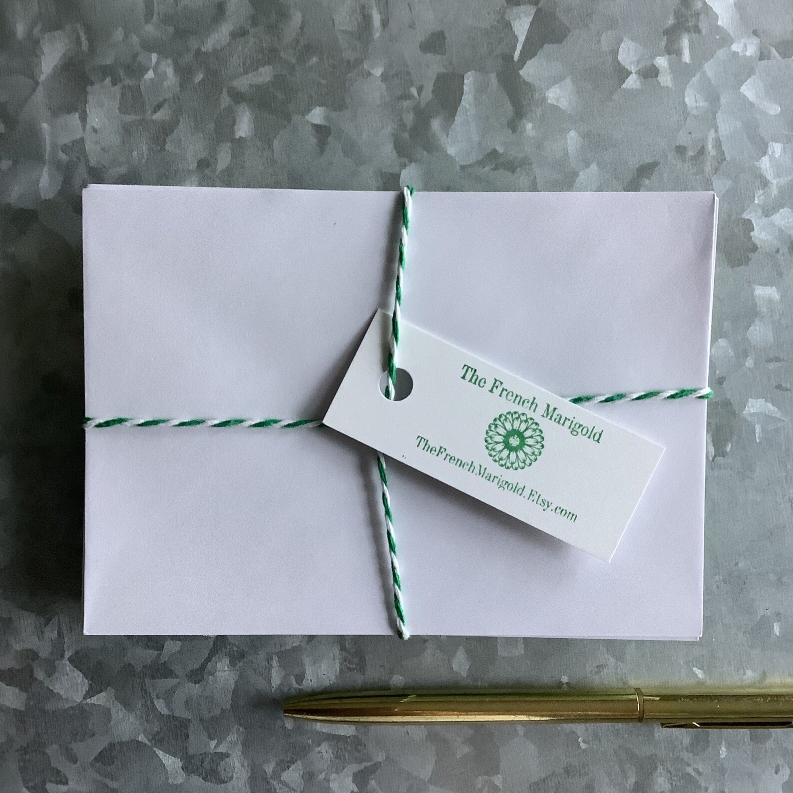 Four Leaf Clover Notecard Set of 8 With White Envelopes - Etsy