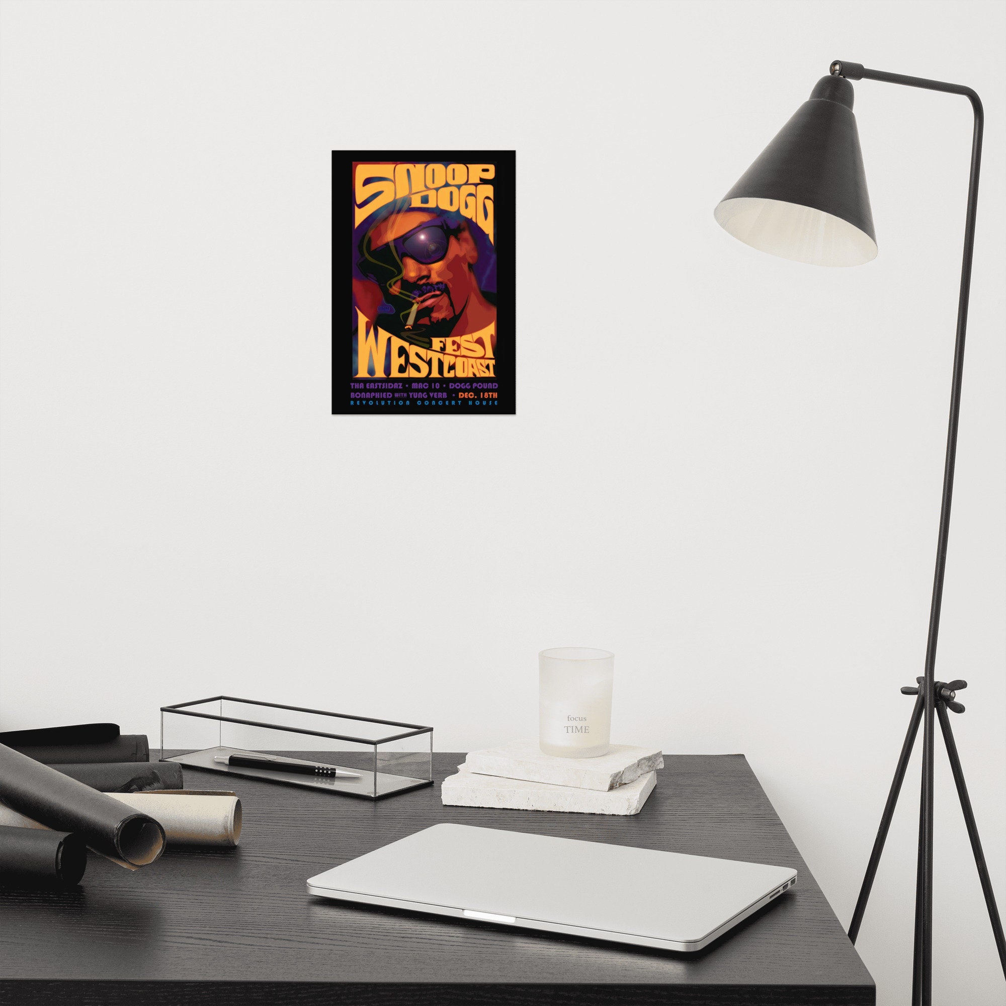 Snoop Dogg - Rap Legend Poster, HipHop Artist Rapper Snoop Dogg Poster