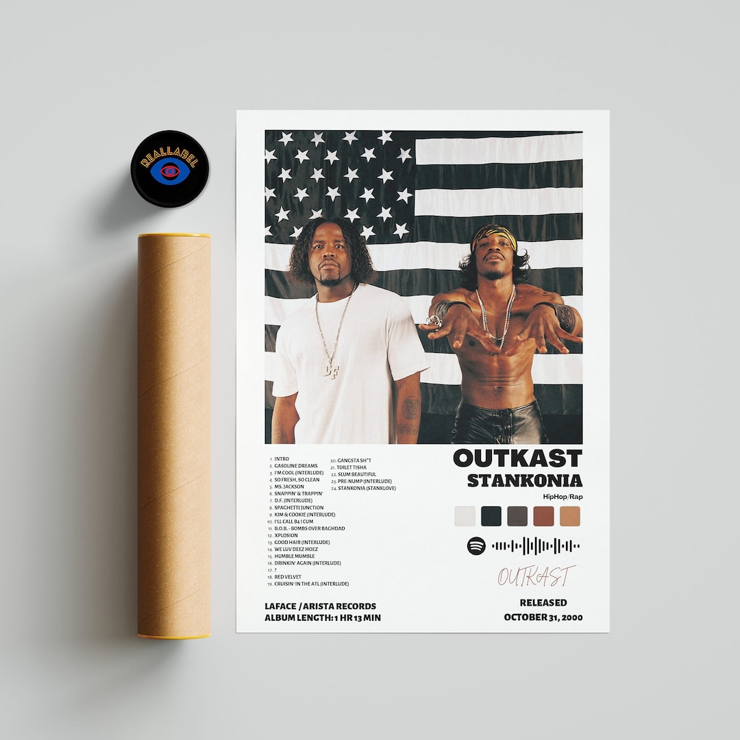 Outkast Stankonia Album Cover Poster, Room Decor, Wall Art, Music Gifts ...
