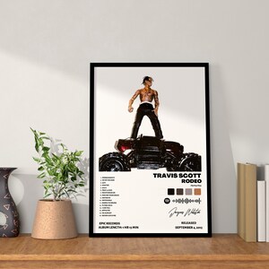 Travis Scott Rodeo Album Cover Poster, Room Decor, Wall Art, Music ...
