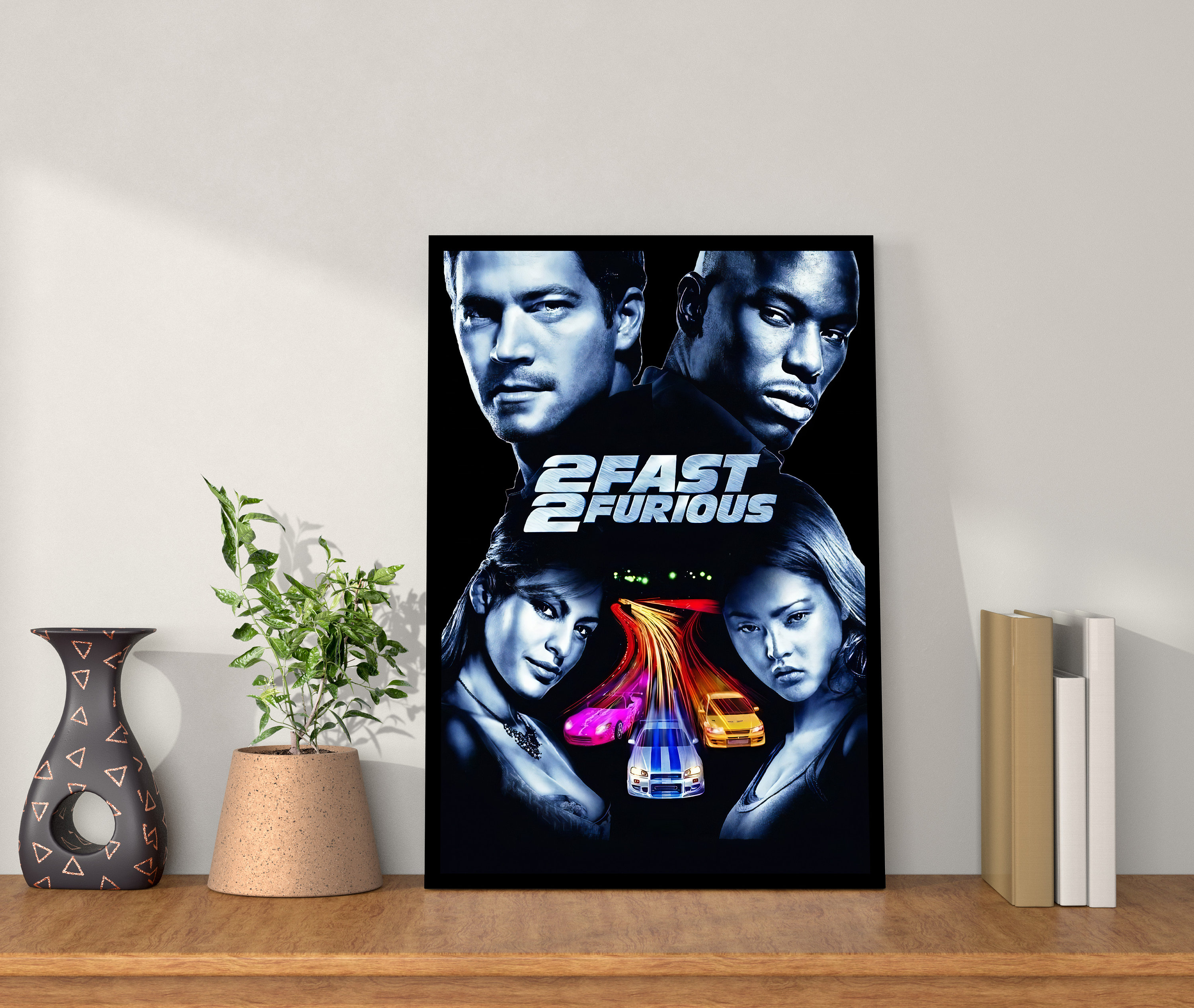 2 Fast 2 Furious 2003 Fast & Furious 2, Movie Cover Poster, Movie Wall ...