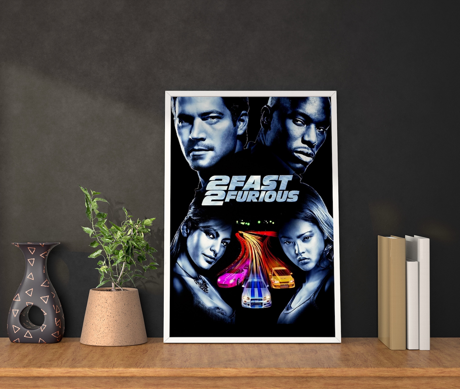 2 Fast 2 Furious 2003 Fast & Furious 2, Movie Cover Poster, Movie Wall ...