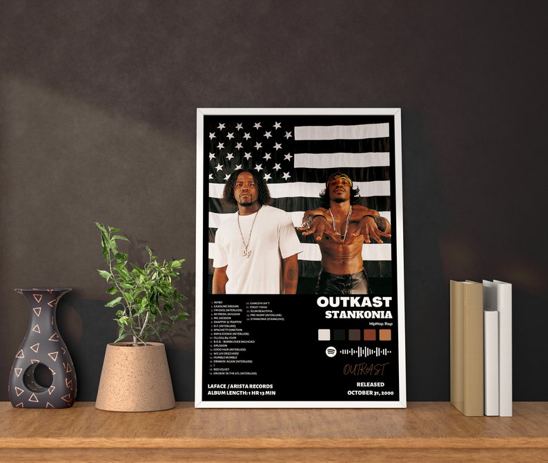 Outkast – Stankonia - Album Cover Poster, Room Decor, Wall Art, Music ...