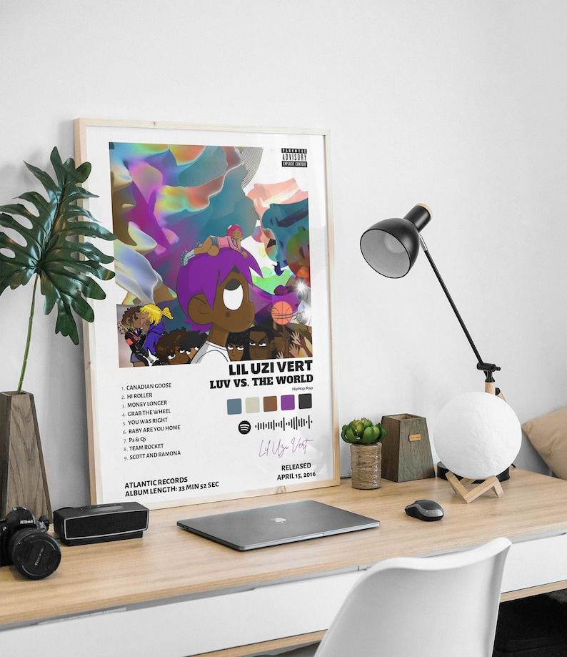 Lil Uzi Vert – Lil Uzi Vert Vs. the World - Album Cover Poster, Room ...