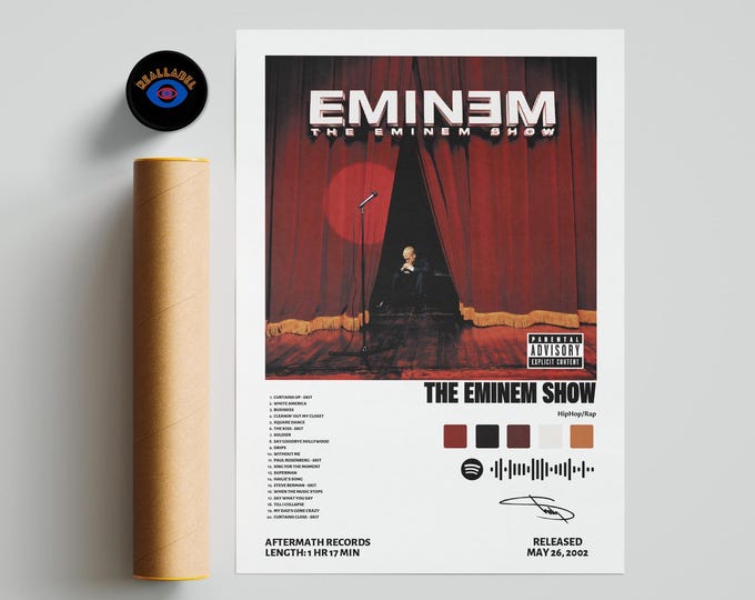 Eminem – the Eminem Show - Album Cover Poster, Room Decor, Wall Art ...