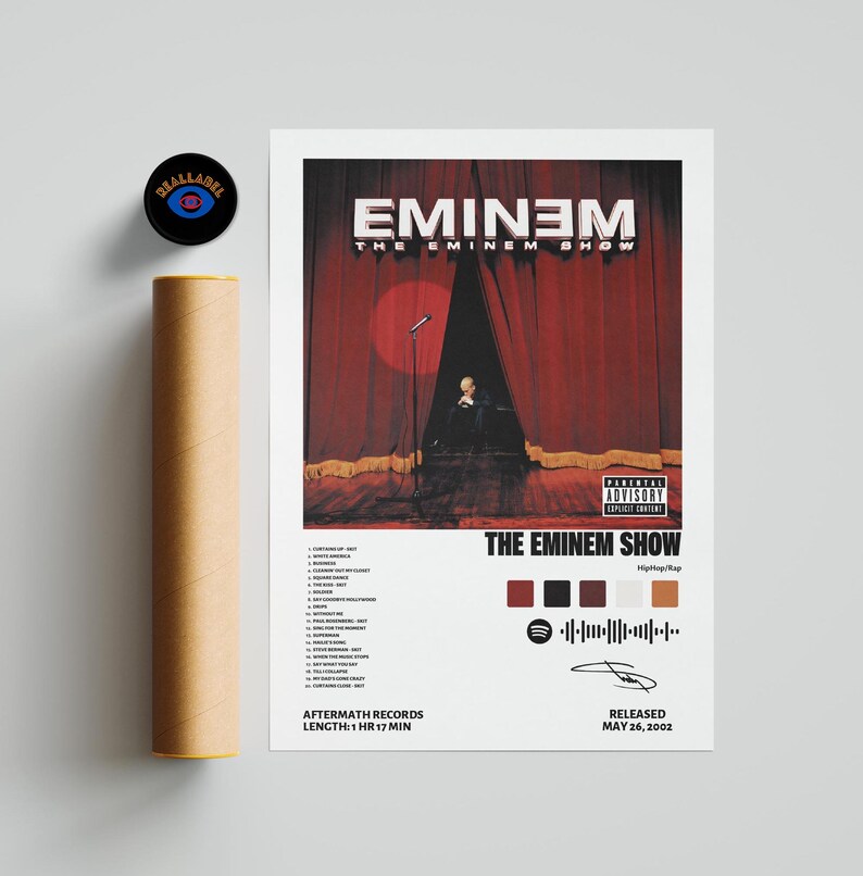 Eminem – the Eminem Show - Album Cover Poster, Room Decor, Wall Art ...