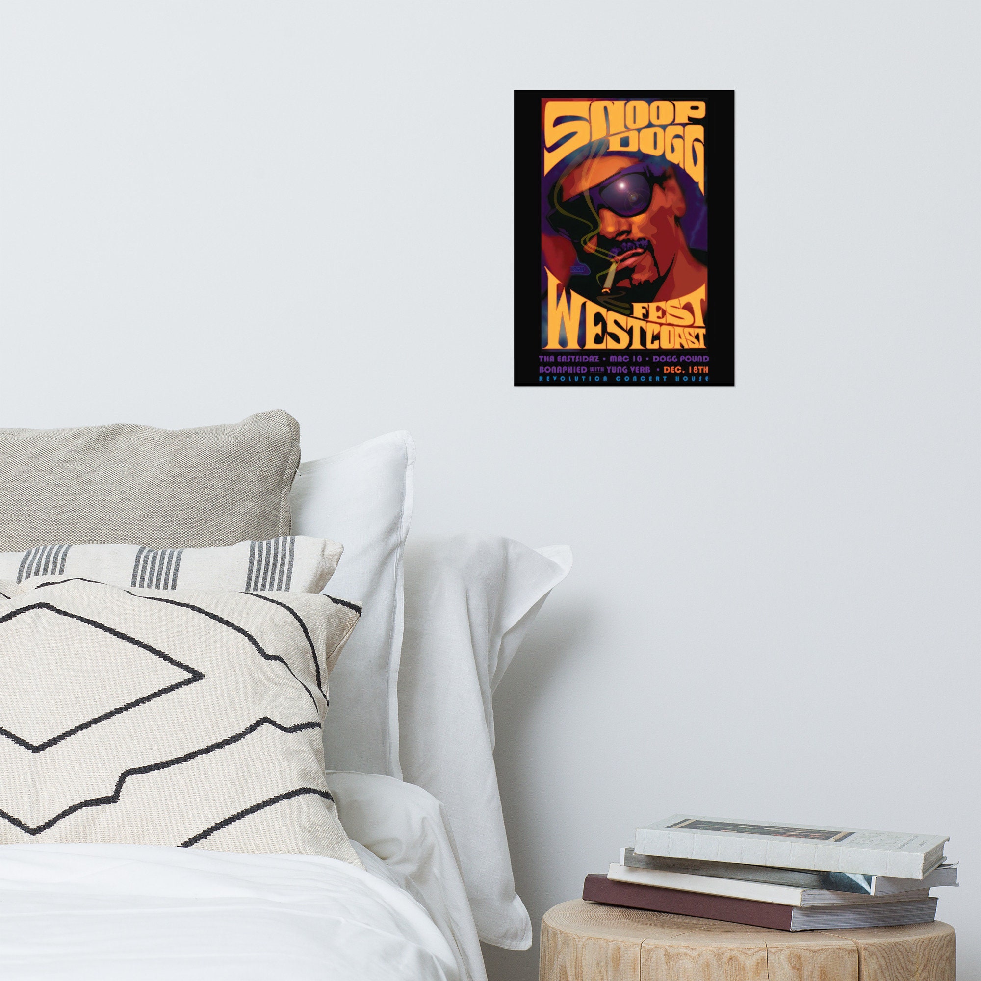 Snoop Dogg - Rap Legend Poster, HipHop Artist Rapper Snoop Dogg Poster