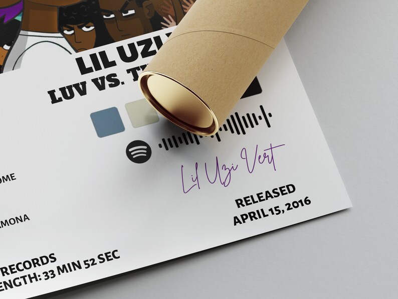 Lil Uzi Vert – Lil Uzi Vert Vs. the World - Album Cover Poster, Room ...